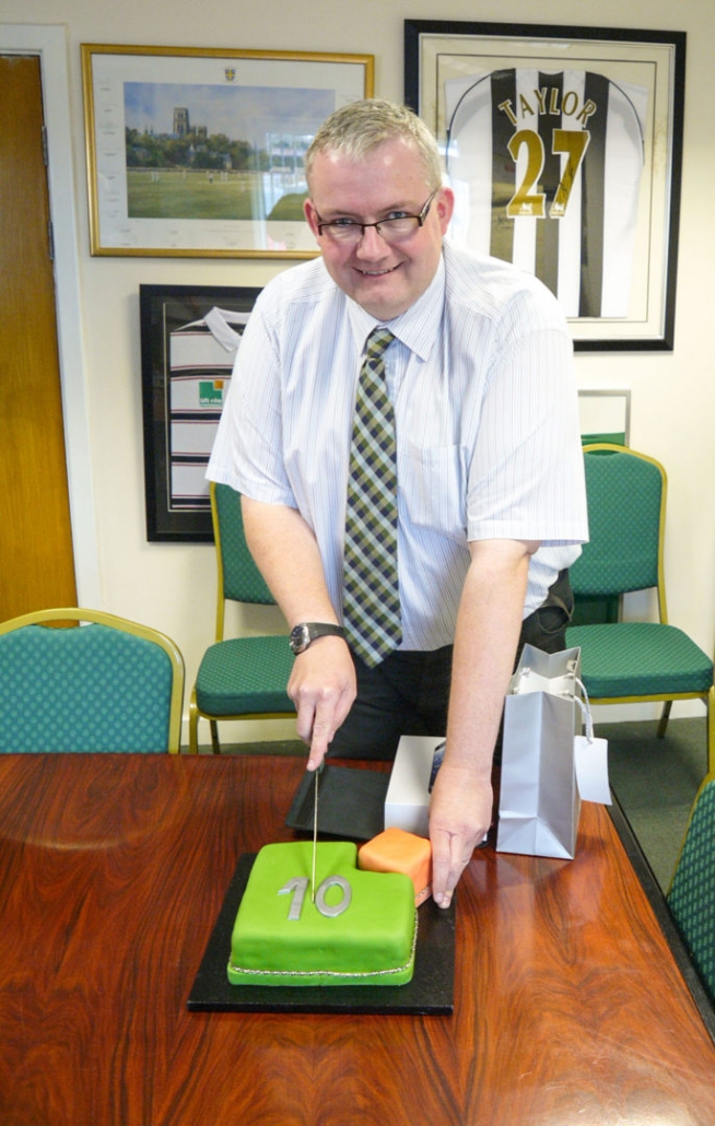 Andrew Sewell celebrated 10 years for service with Lift-rite - Lift ...